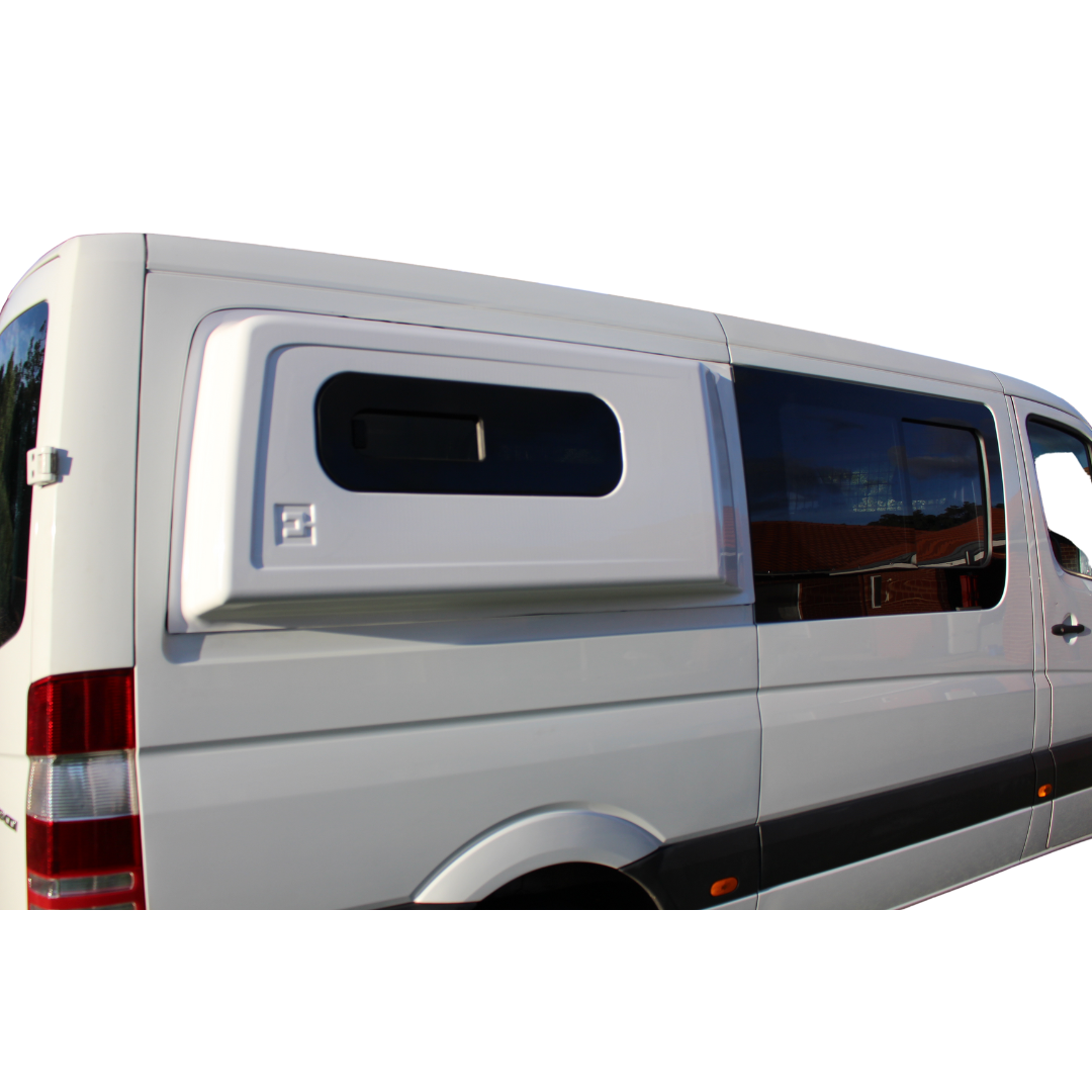 Bonded Sliding Windows for Toyota HiAce LWB 2019 on CamperVan ...