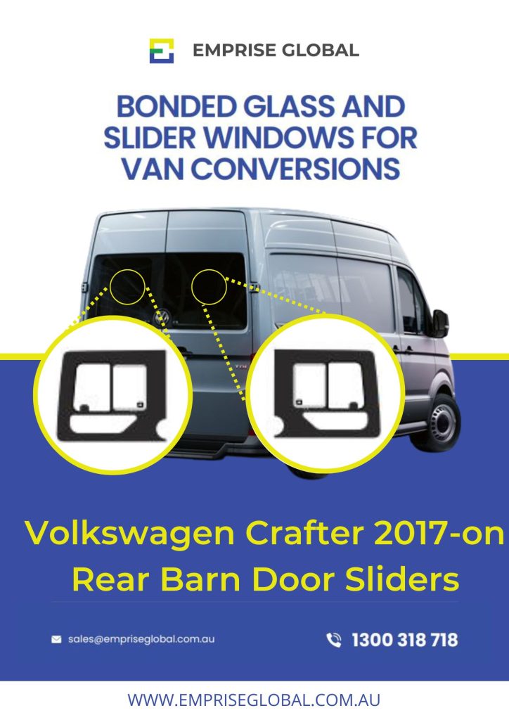 Volkswagen Crafter 2017on | Left-Hand Rear Barn Door Bonded Sliding ...